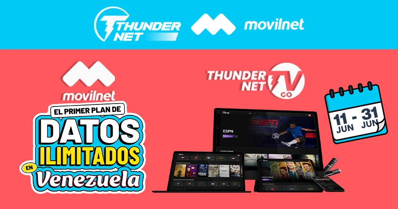 Movilnet y Thundernet integran TVGO al Plan de Datos Ilimitados ...